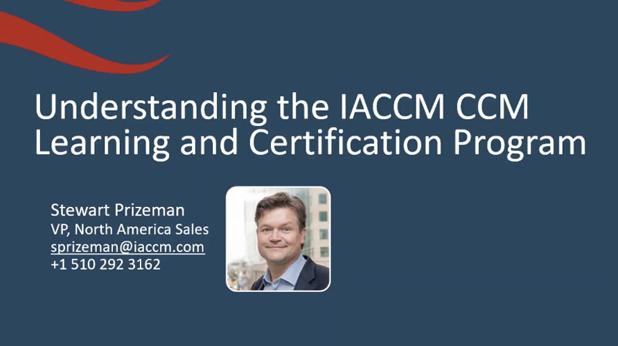 Understanding the IACCM Contract and Commercial Management (CCM ...